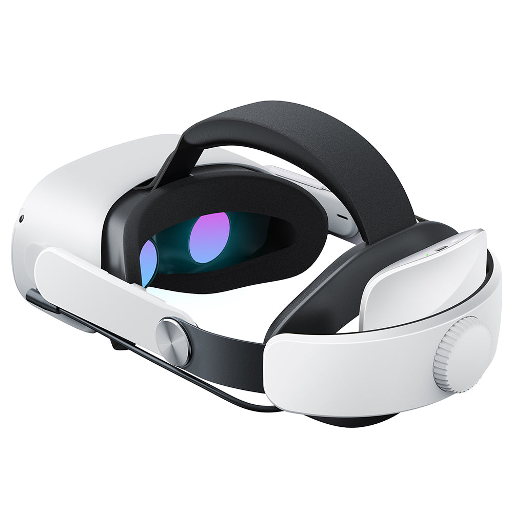 GEEKVR Q2S Comfort Battery Head Strap for Meta Quest 2